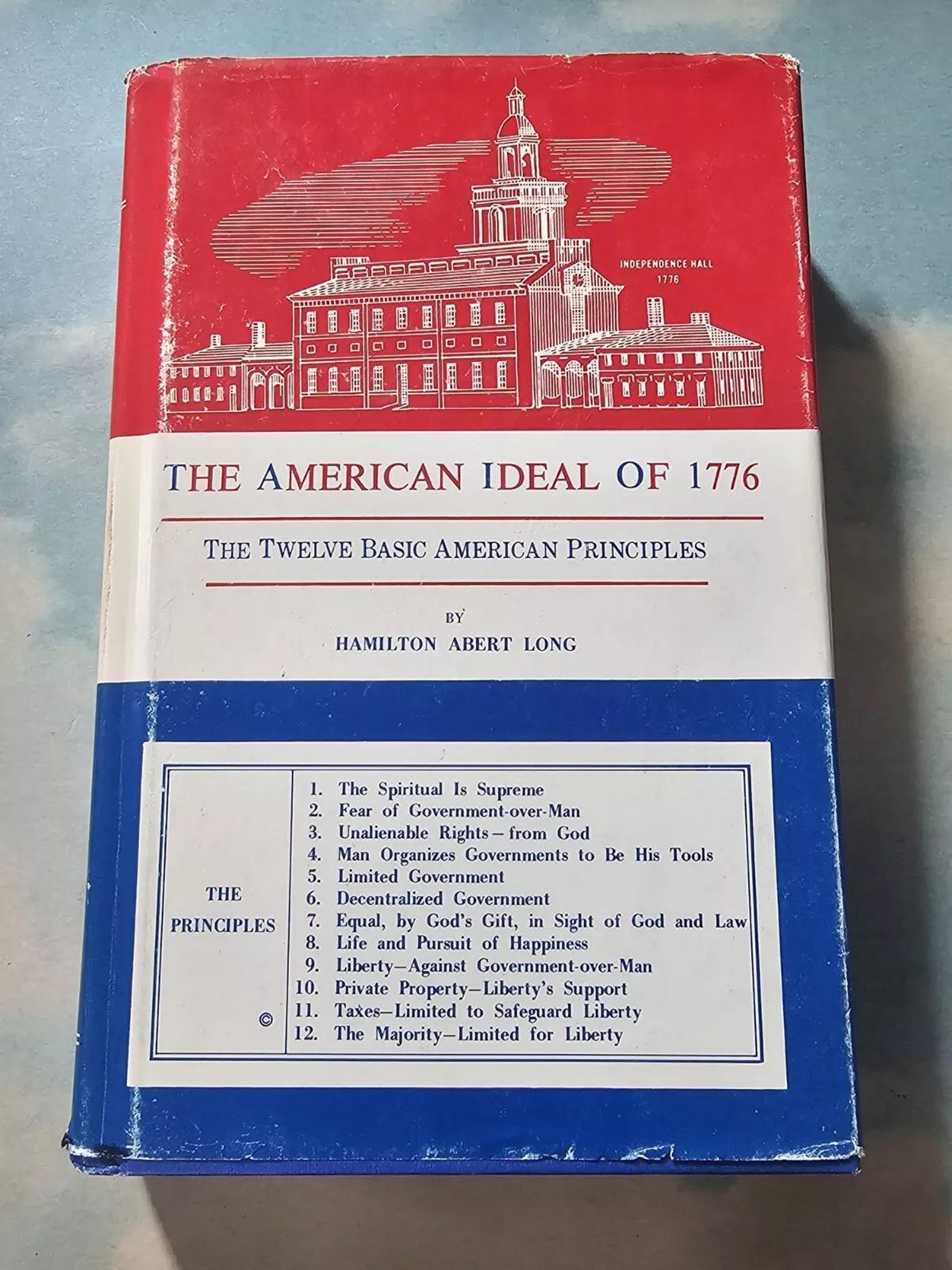The American Ideal of 1776 the Twelve Basic American Hamilton Abert ...