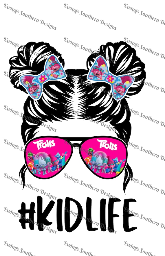 Trolls Kid Life PNG | Etsy