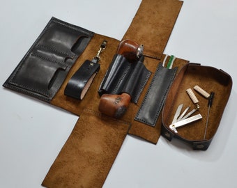 Leather Pipe Pouch - Etsy
