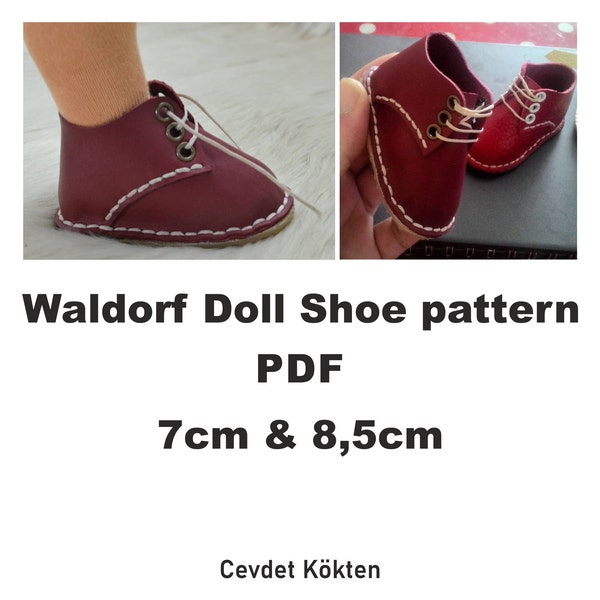 Doll Shoes Pattern - Etsy
