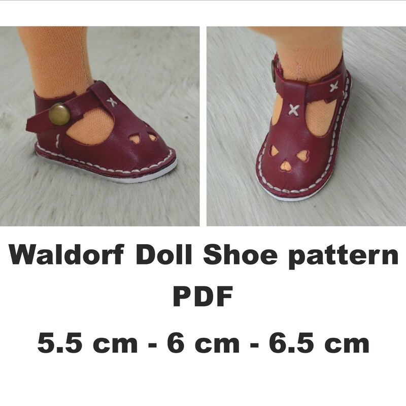 Doll Shoes Pattern - Etsy