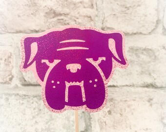 Bulldog Cake Topper - Etsy UK
