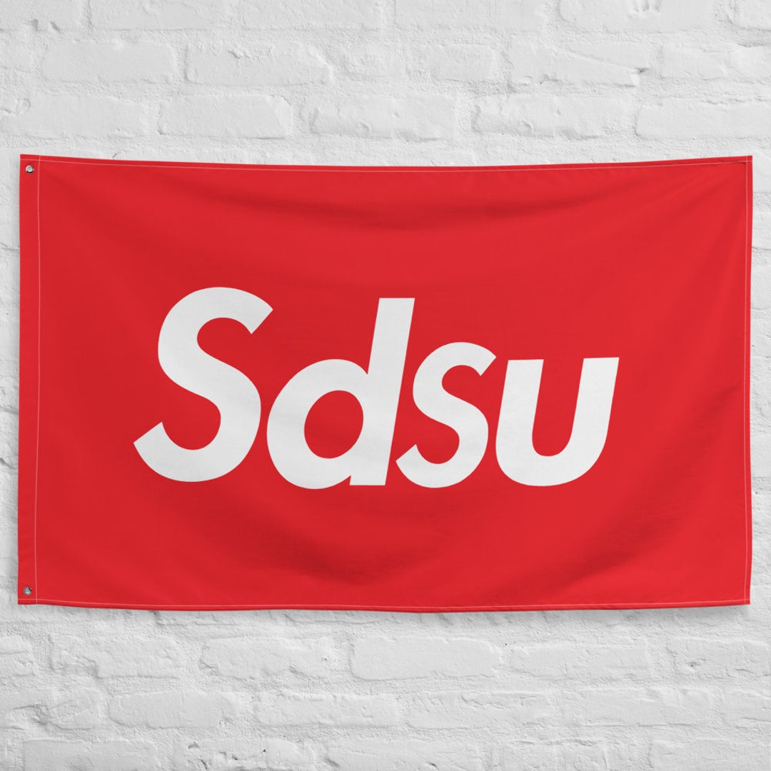 SDSU Suprme Flag - Etsy