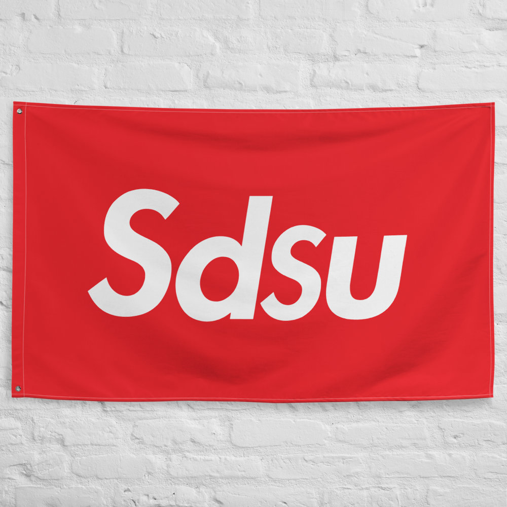 SDSU Suprme Flag - Etsy