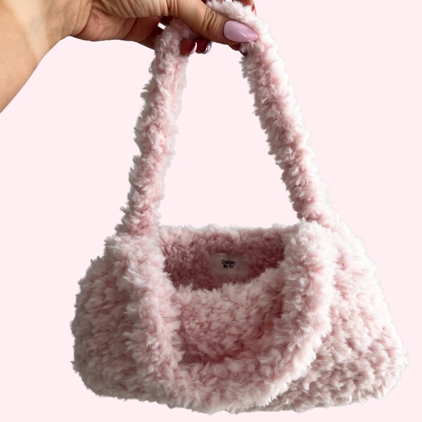 Crochet Purse Fluffy - Etsy