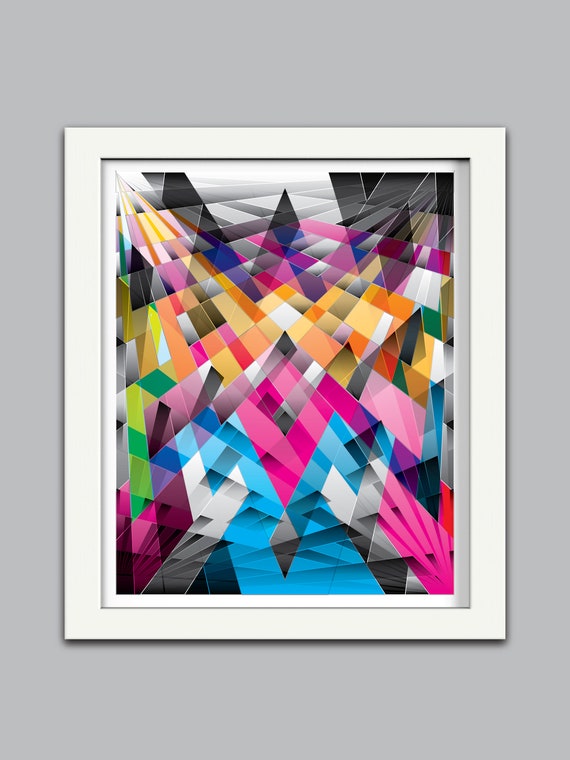 Digital Prints Abstract Digital Art Print Perspective Prints Art ...
