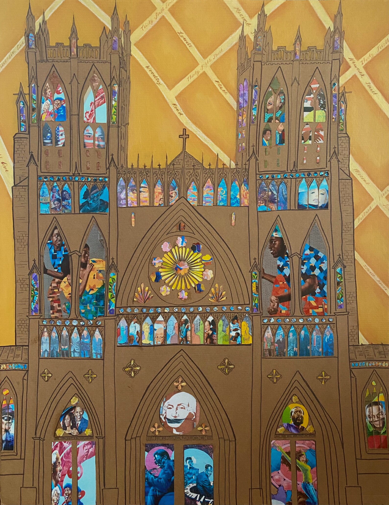 Washington National Cathedral & DC Murals - Etsy