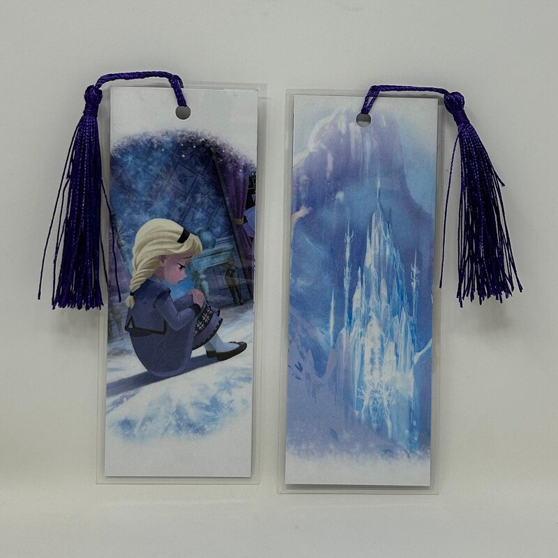Frozen Bookmarks - Etsy