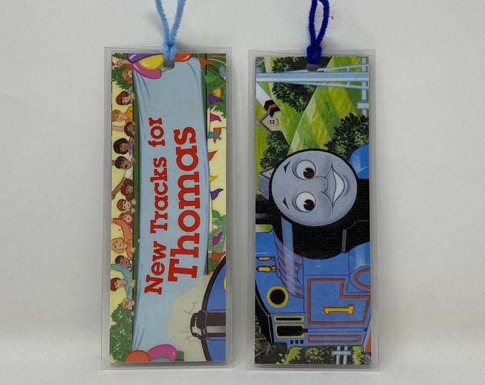 Thomas the Tank Engine (2) Upcycled Book Pages Bookmarks • an ...