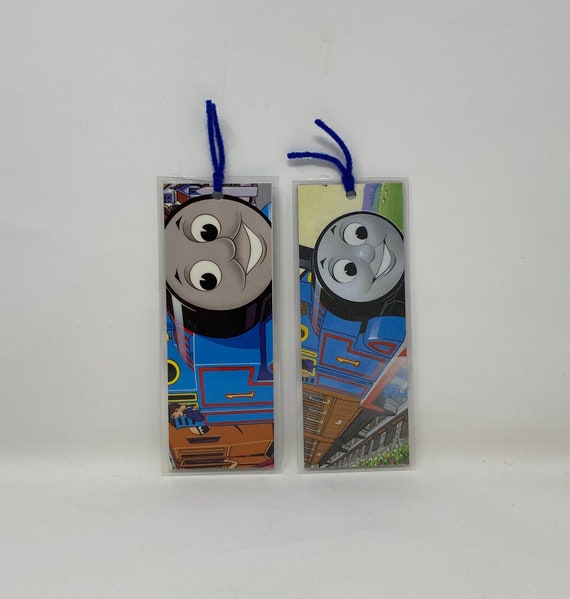 Thomas the Tank Engine 2 Upcycled Book Pages Bookmarks an - Etsy
