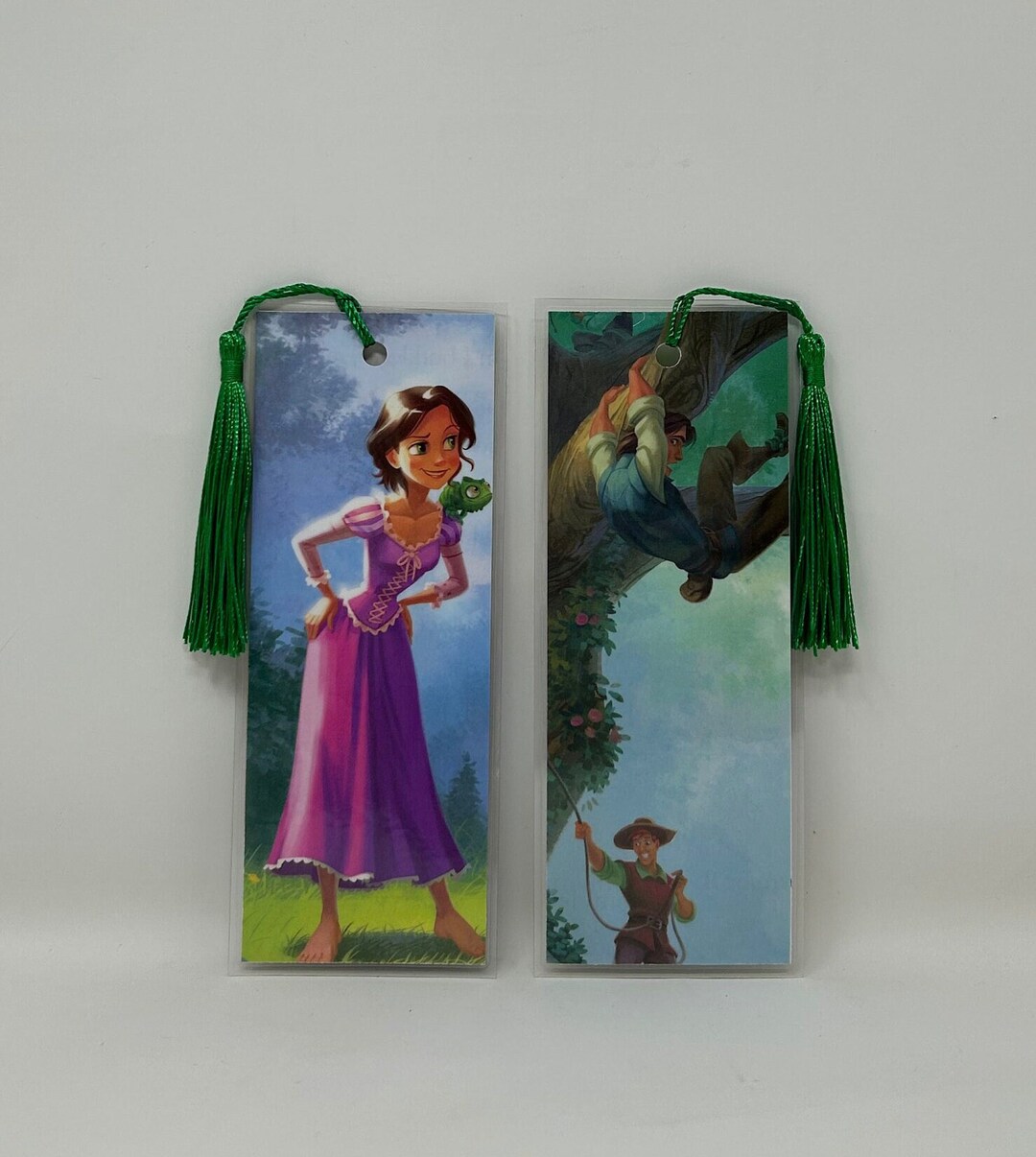 Disney: Tangled (2) Upcycled Book Pages Bookmarks • an Artfullyaltered ...