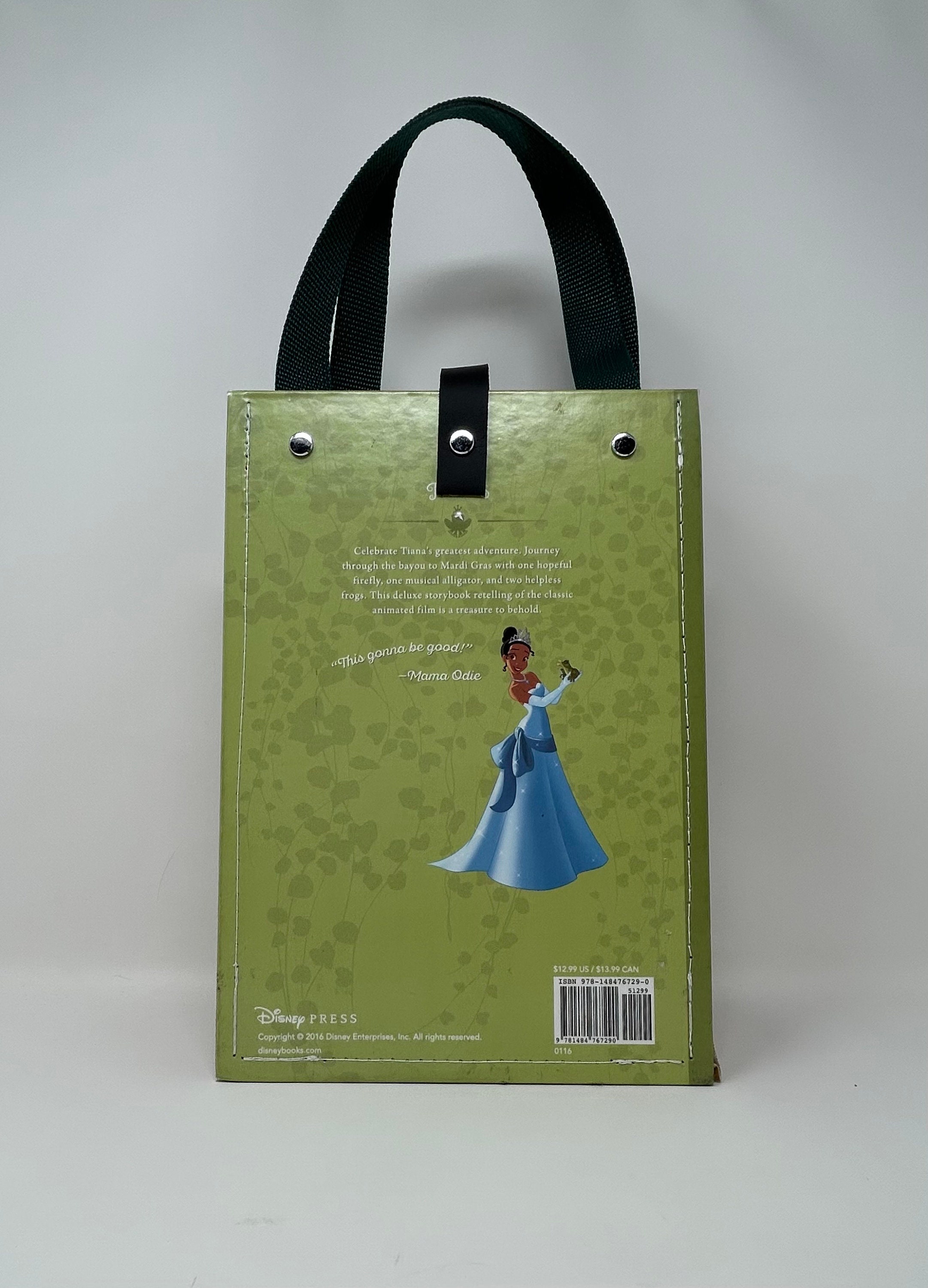 Tiana the Princess and the Frog Repurpose Book Library Book Bag an ...