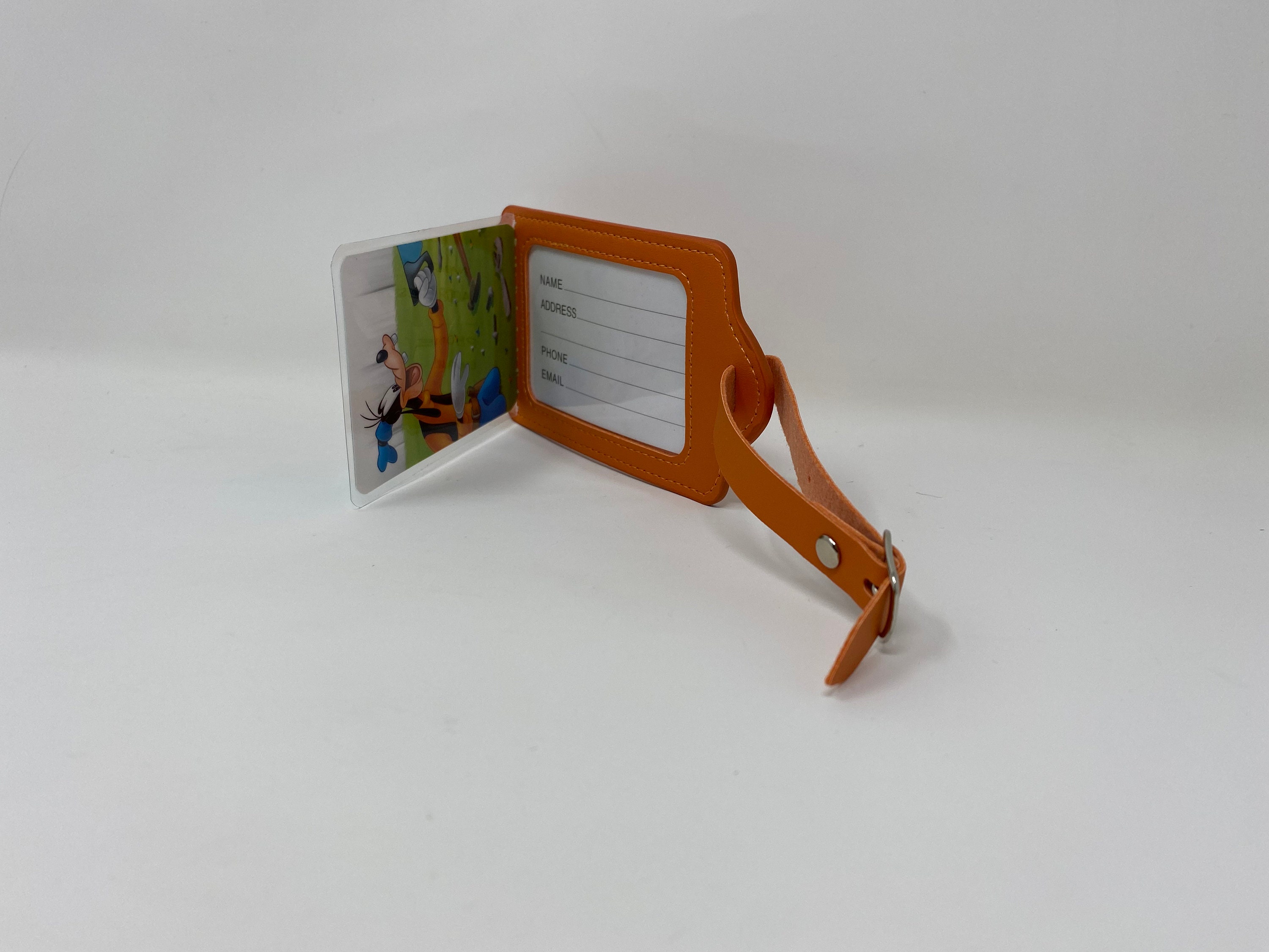 Disney: Goofy an Artfullyaltered Handmade Luggage Tag - Etsy