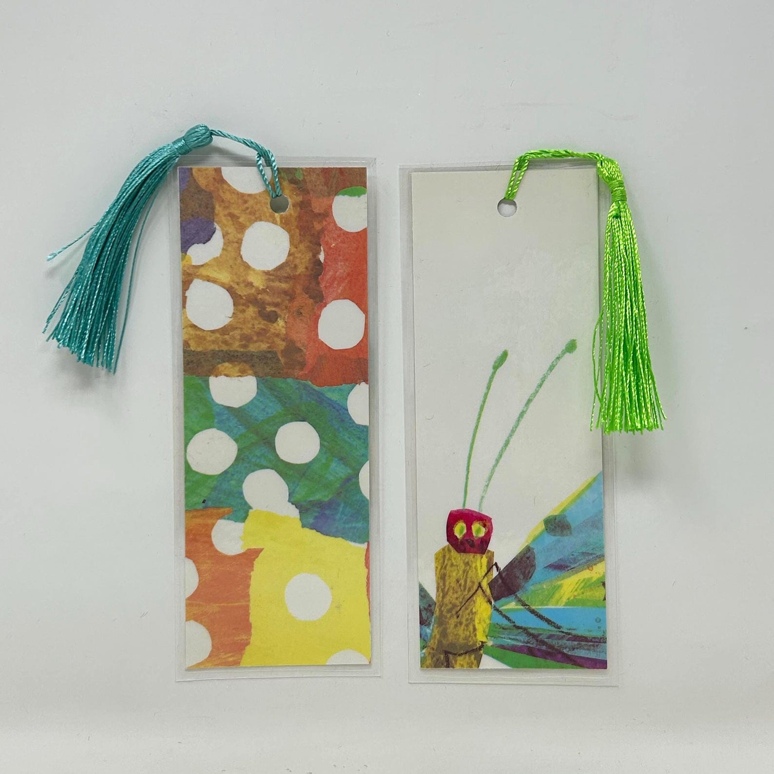 Eric Carle: the Very Hungry Caterpillar (2) Upcycled Book Pages ...