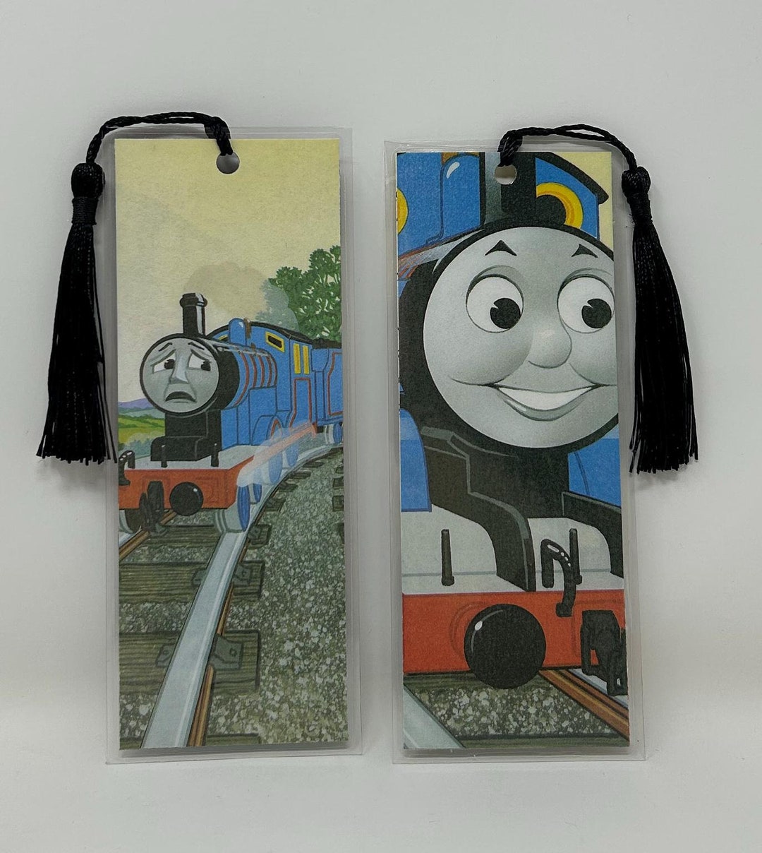 Thomas the Tank Engine (2) Upcycled Book Pages Bookmarks • an ...