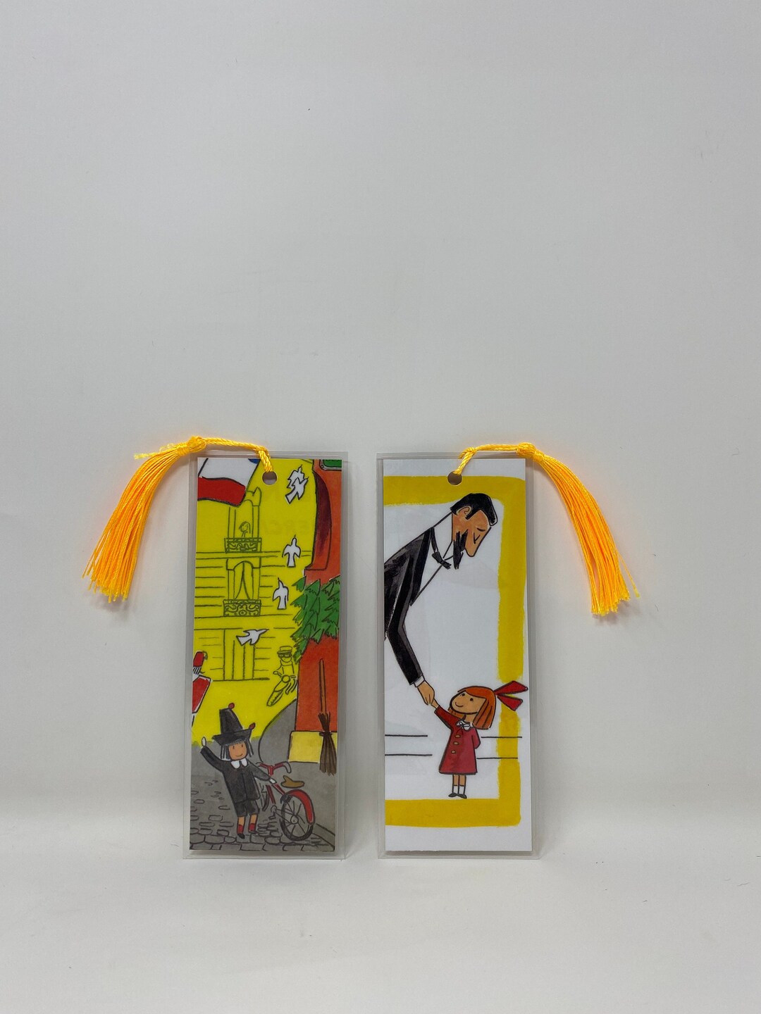 Madeline (2) Upcycled Book Pages Bookmarks • an Artfullyaltered ...