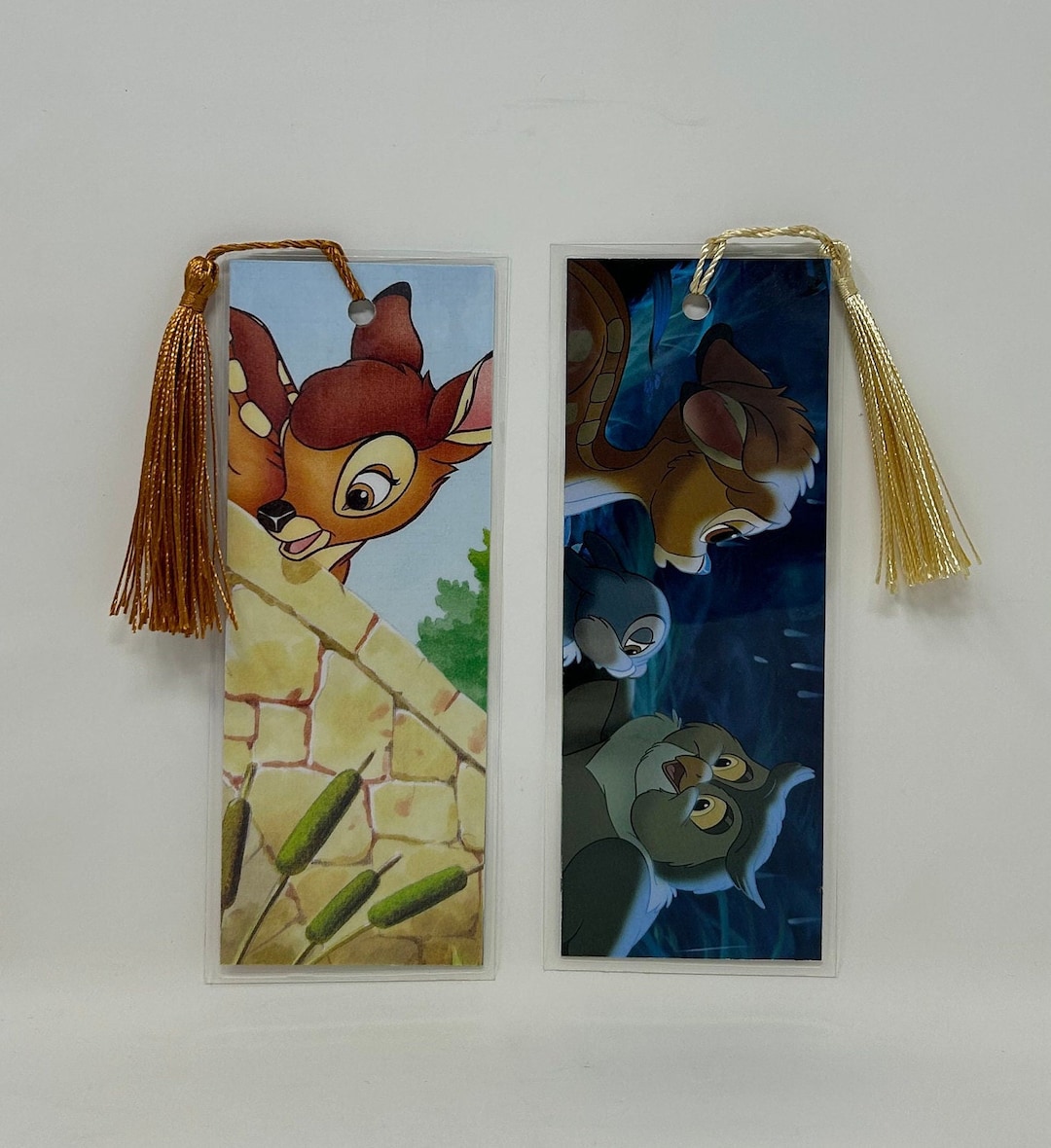 Bambi (2) Upcycled Book Pages Bookmarks • an Artfullyaltered Handmade ...
