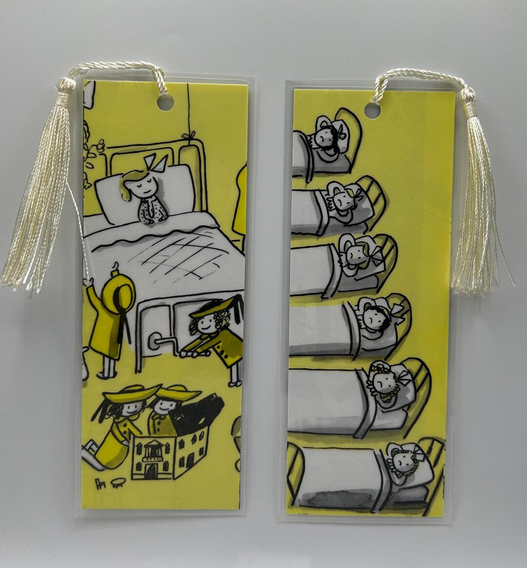 Madeline (2) Upcycled Book Pages Bookmarks • an Artfullyaltered ...