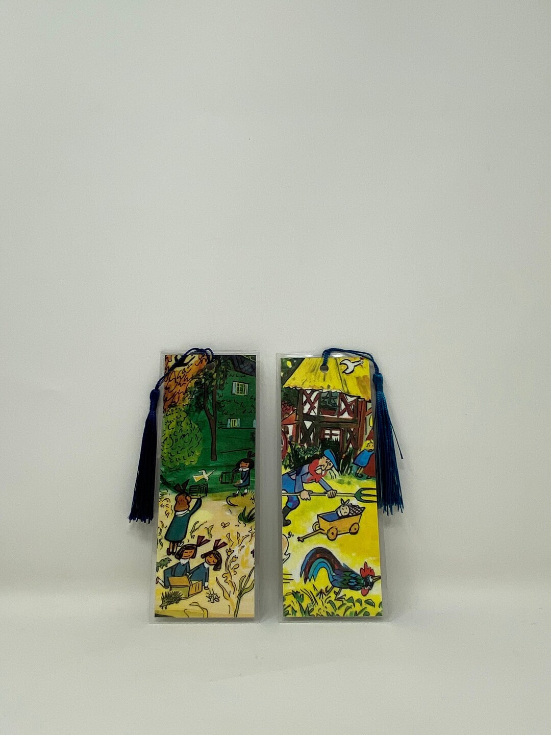 Madeline (2) Upcycled Book Pages Bookmarks • an Artfullyaltered ...