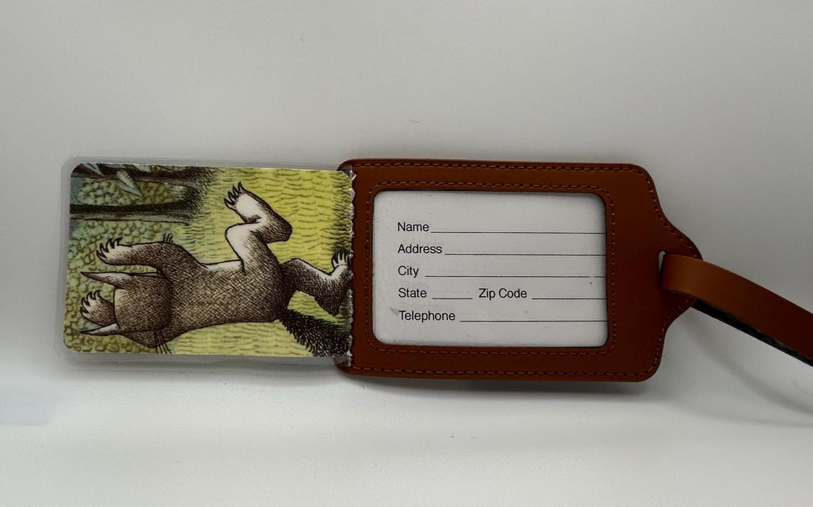 Where the Wild Things Are • an Artfullyaltered Handmade Backpack ...