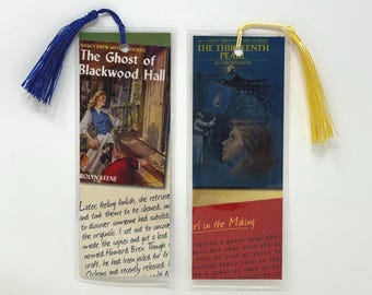 Nancy Drew Bookmarks (2) Bookmarks • an Artfullyaltered Handmade ...
