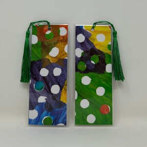 Eric Carle: the Very Hungry Caterpillar 2 Upcycled Book Pages Bookmarks ...