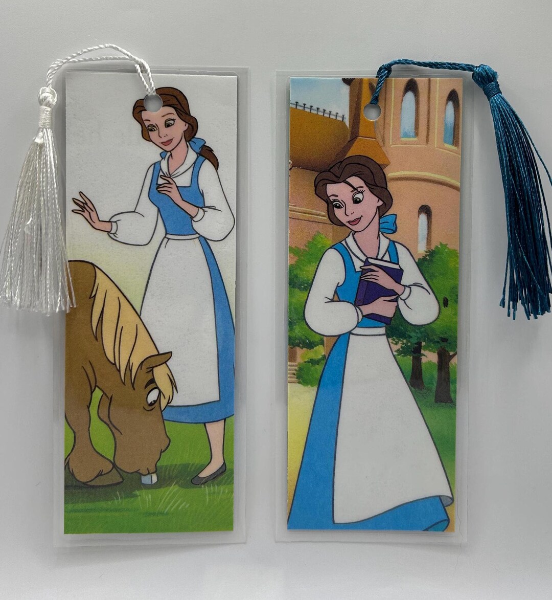 Disney: Beauty and the Beast (2) Bookmarks • an Artfullyaltered ...