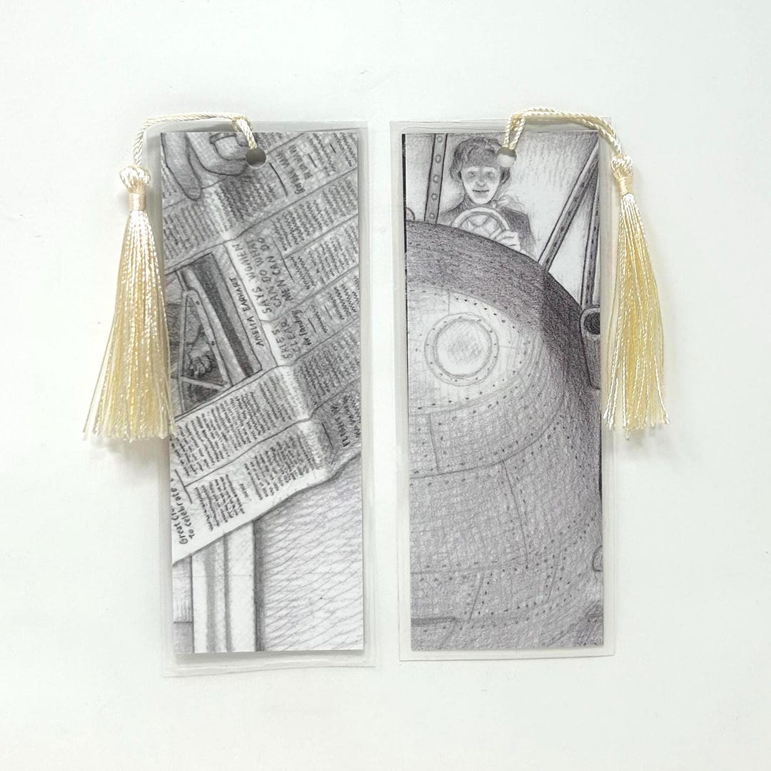 Amelia and Eleanor Go for a Ride (2) Bookmarks • an Artfullyaltered ...