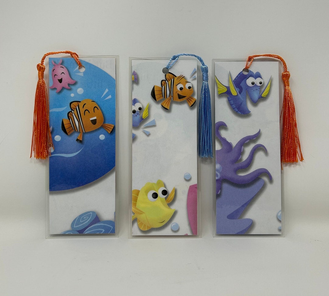 Disney: Finding Nemo (3) Bookmarks • an Artfullyaltered Handmade ...
