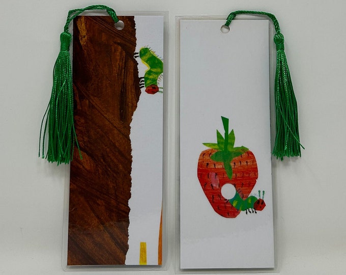 Eric Carle: the Very Hungry Caterpillar (2) Upcycled Book Pages ...