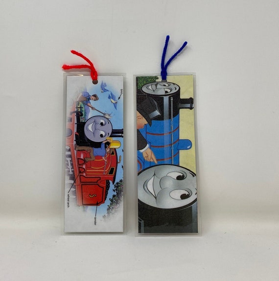 Thomas the Tank Engine 2 Upcycled Book Pages Bookmarks an - Etsy