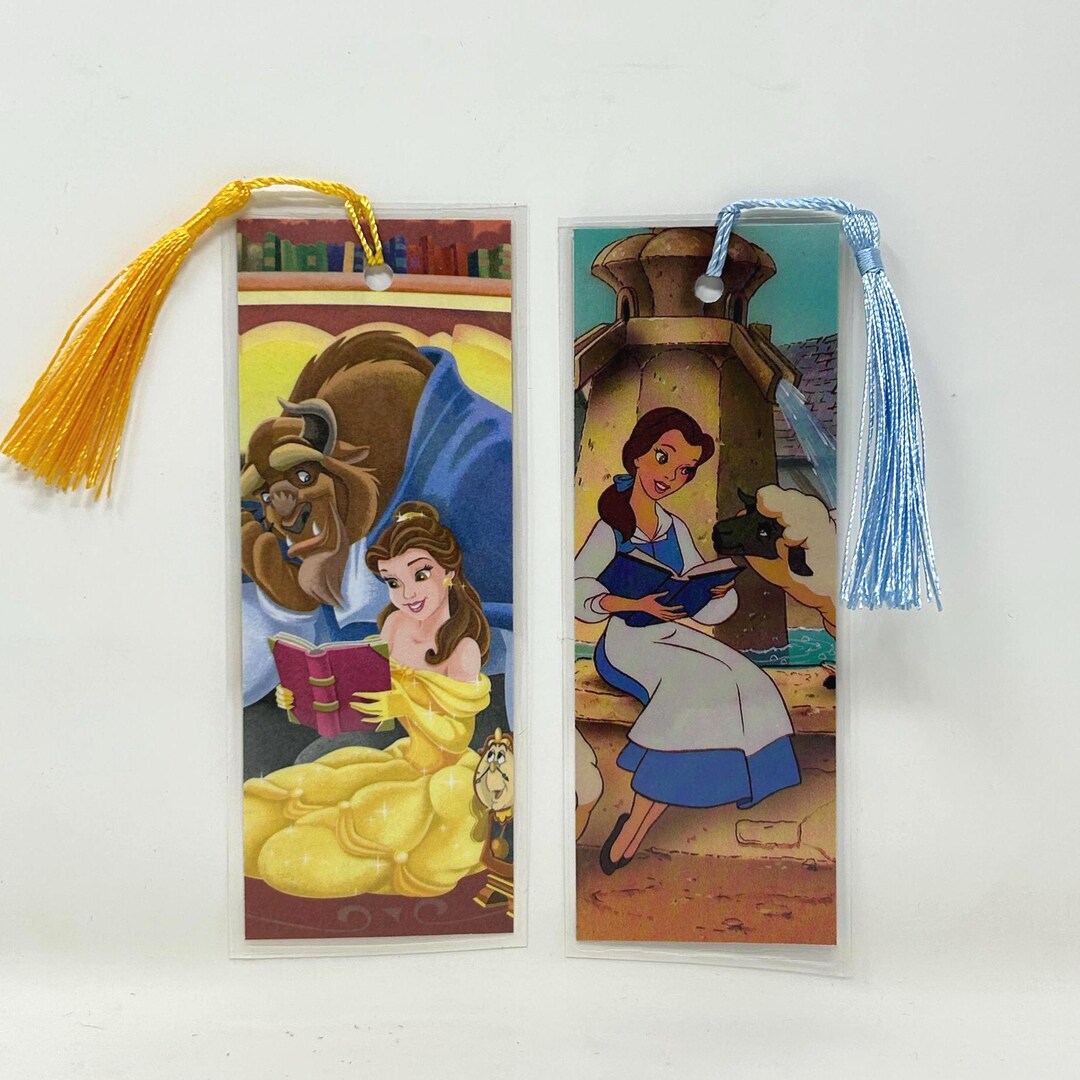 Disney: Beauty and the Beast (2) Bookmarks • an Artfullyaltered ...