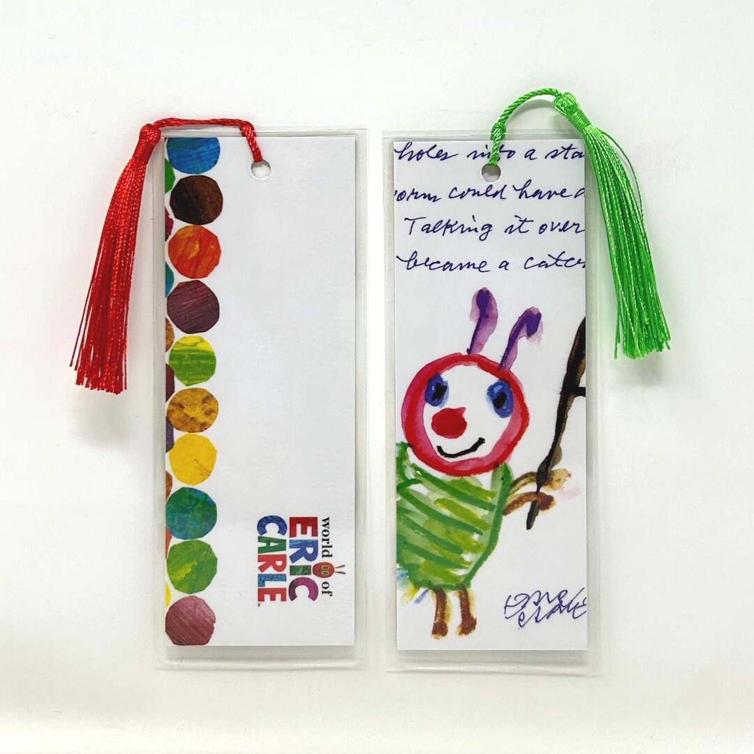 Eric Carle: the Very Hungry Caterpillar (2) Upcycled Book Pages ...