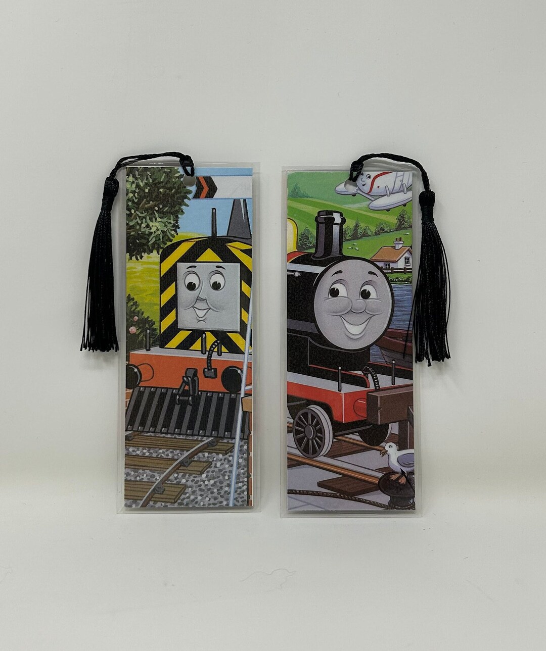 Thomas the Tank Engine (2) Upcycled Book Pages Bookmarks • an ...