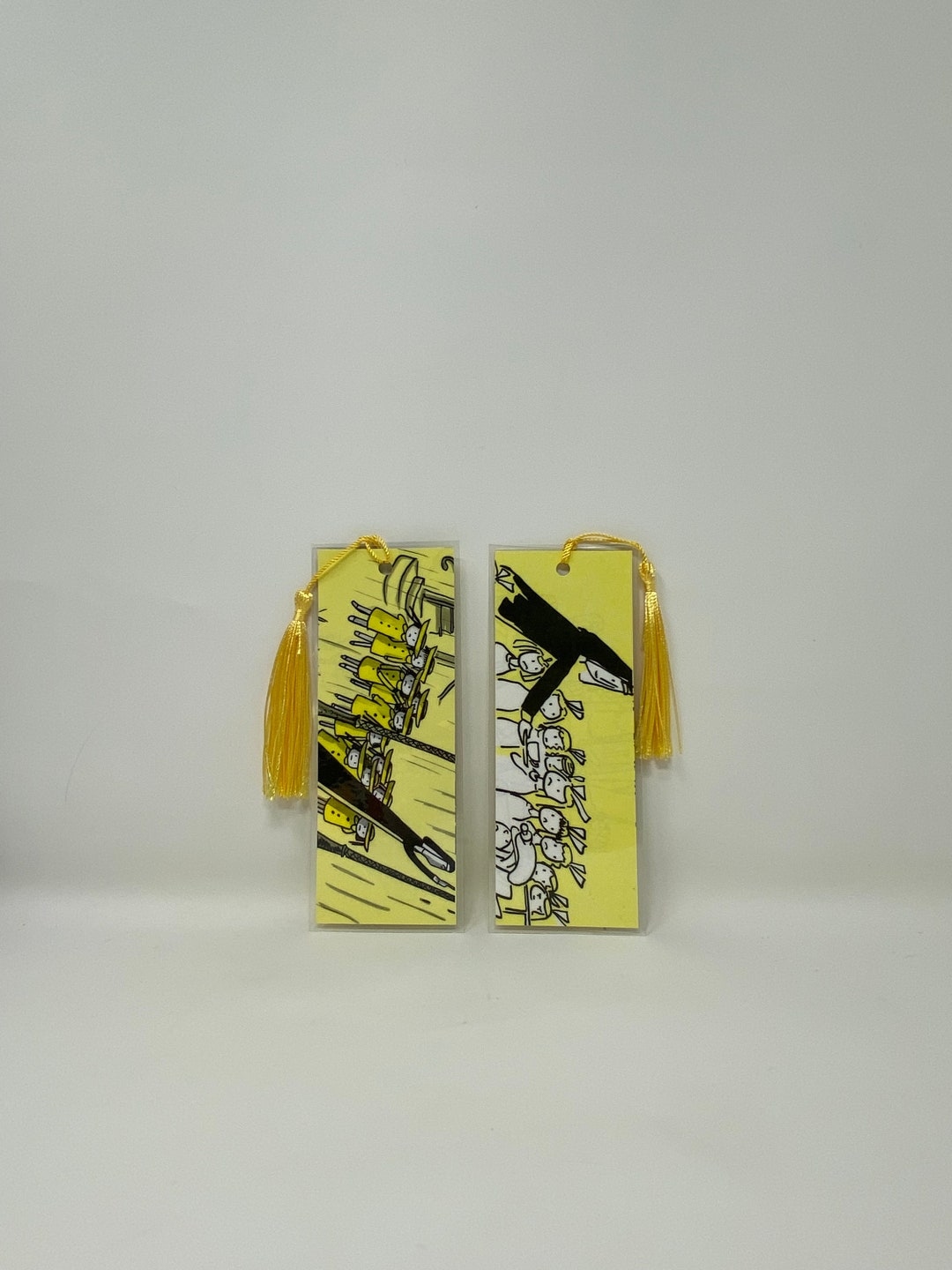 Madeline 2 Upcycled Book Pages Bookmarks an Artfullyaltered Handmade ...