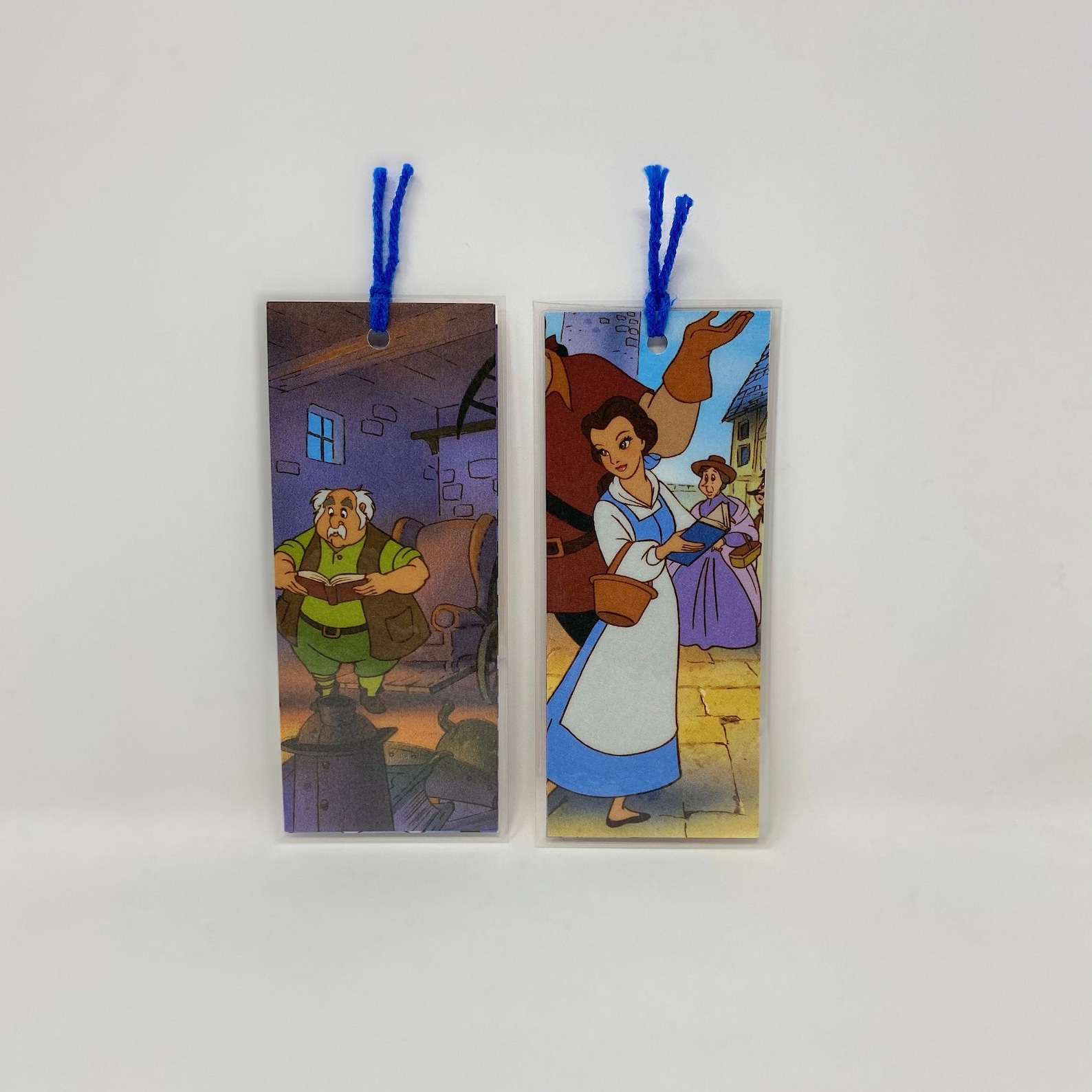 Disney: Beauty and the Beast 2 Bookmarks An | Etsy