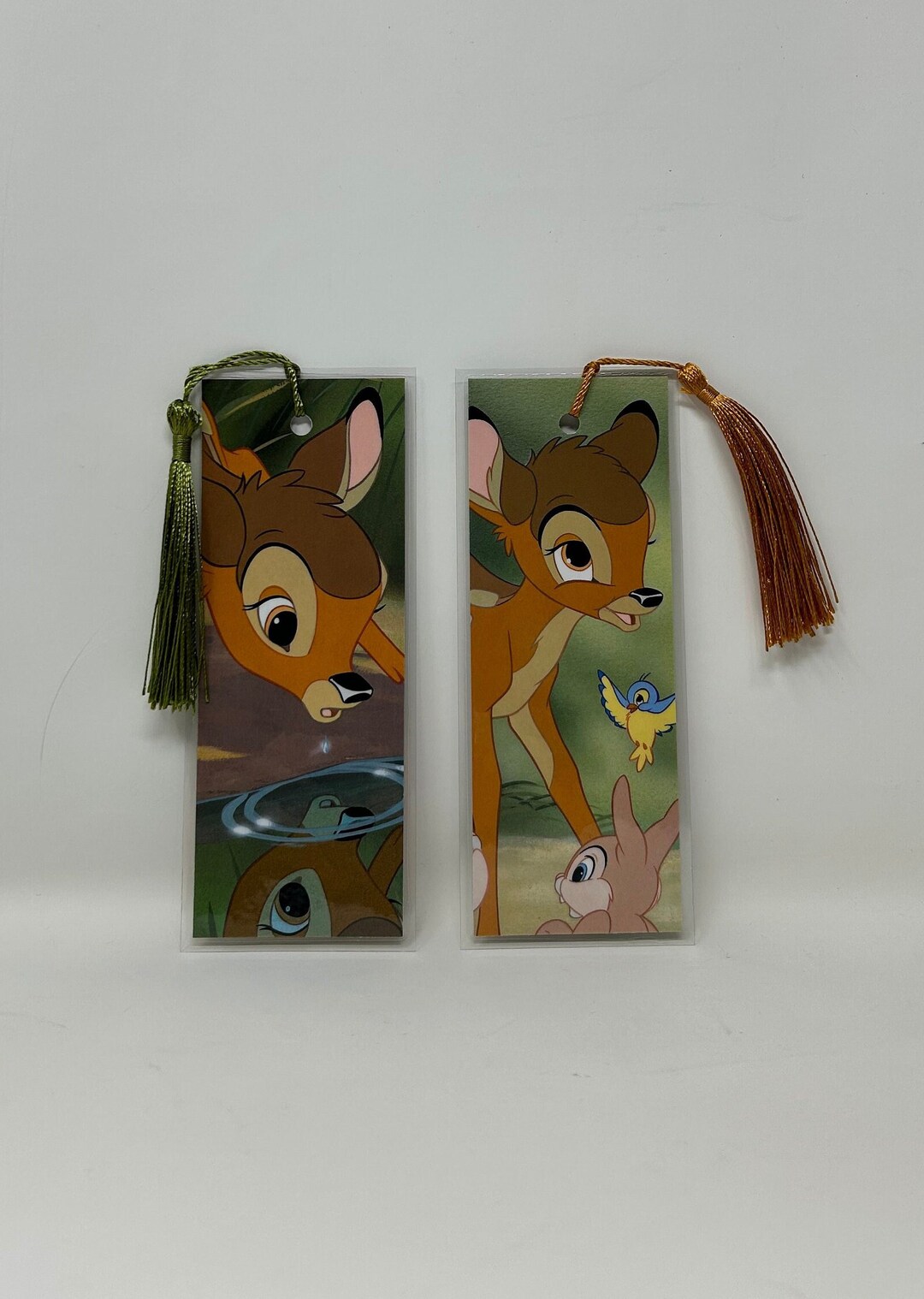 Bambi (2) Upcycled Book Pages Bookmarks • an Artfullyaltered Handmade ...