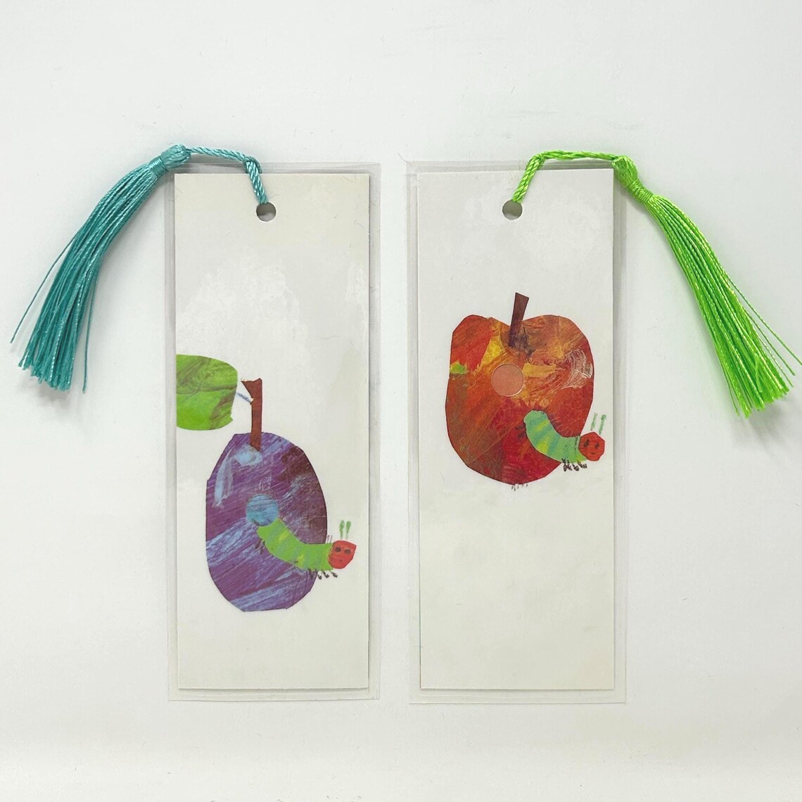 Eric Carle: the Very Hungry Caterpillar (2) Upcycled Book Pages ...