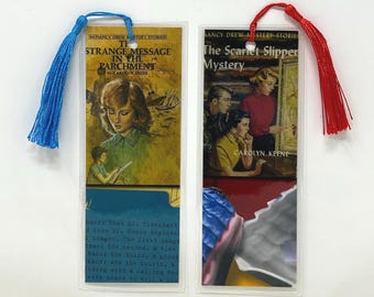 Nancy Drew Bookmarks (2) Bookmarks • an Artfullyaltered Handmade ...