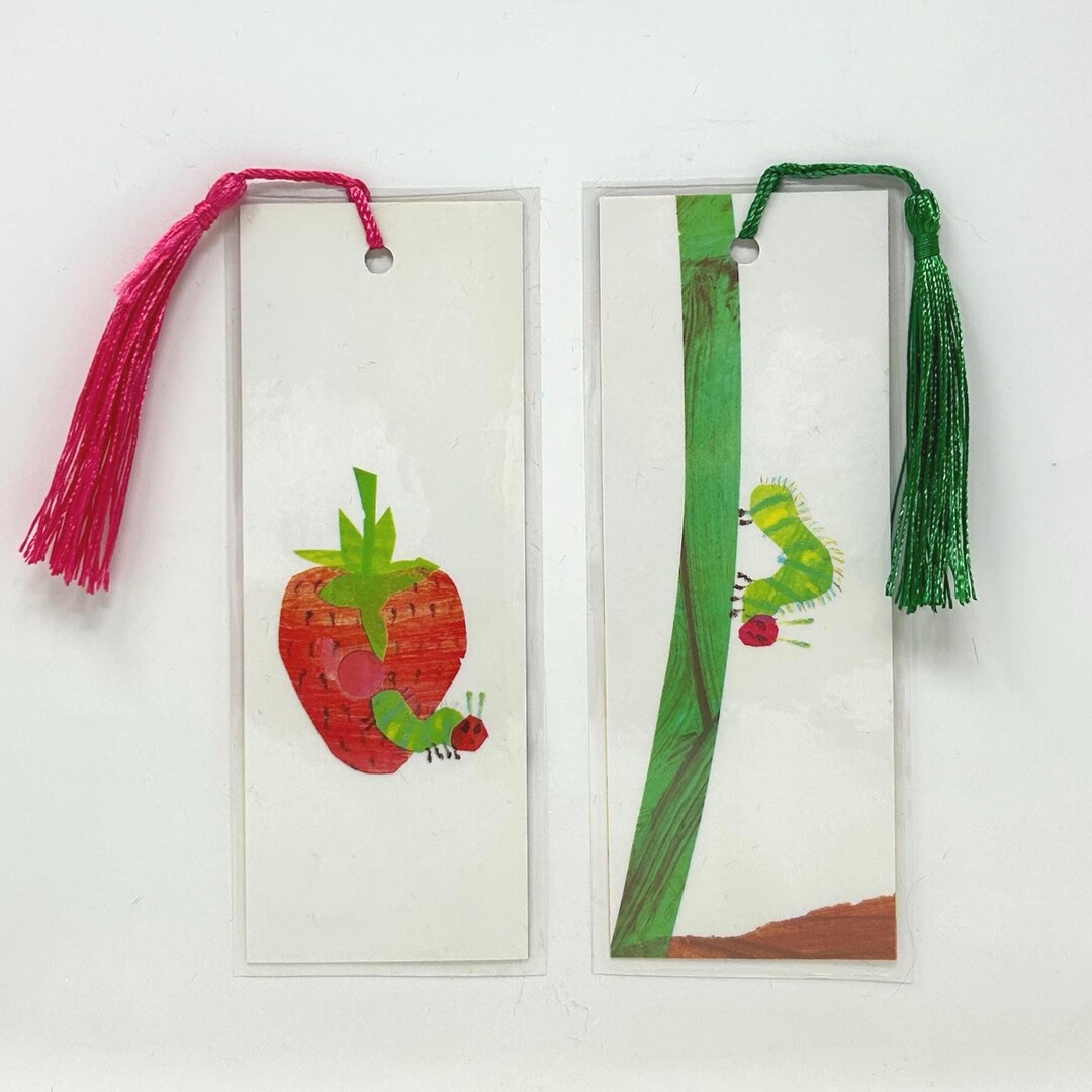 Eric Carle: the Very Hungry Caterpillar (2) Upcycled Book Pages ...