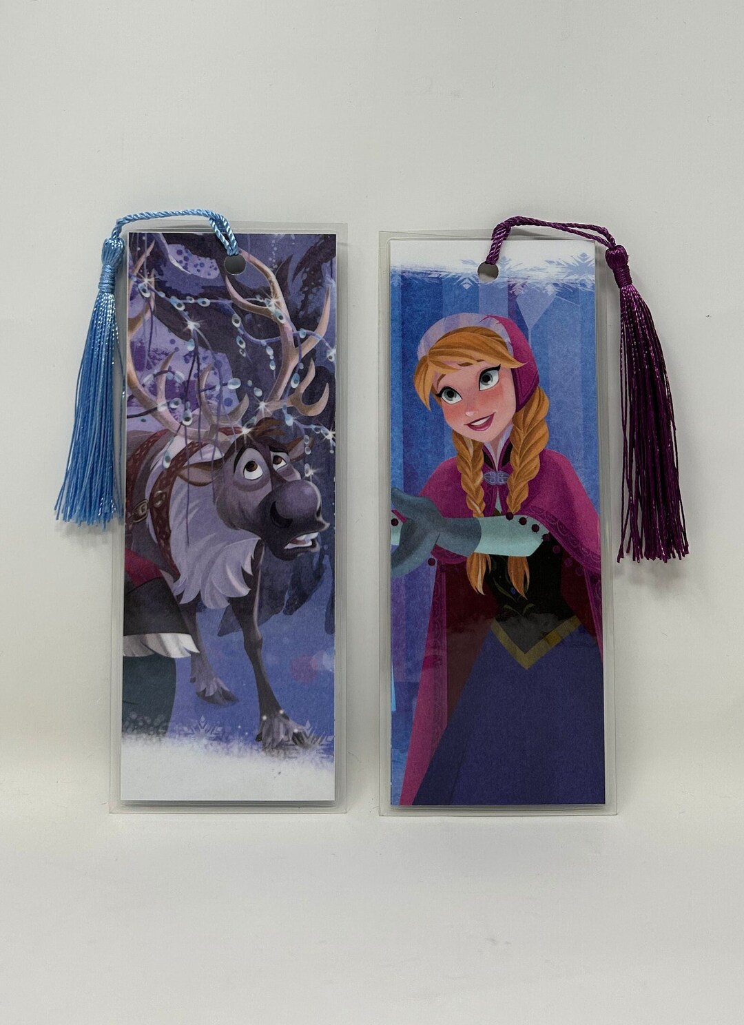 Disney: Frozen (2) Bookmarks • an Artfullyaltered Handmade Bookmark - Etsy