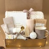 Soothing Sympathy Gift Baskets With Blanket, Candle & Socks Self Care ...