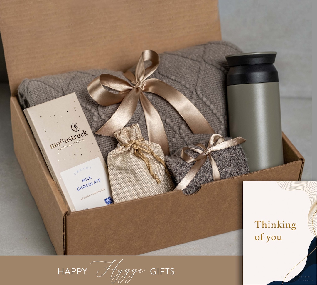 Ultimate Hygge Gift Box for Men & Women With Blanket and Socks | Get ...
