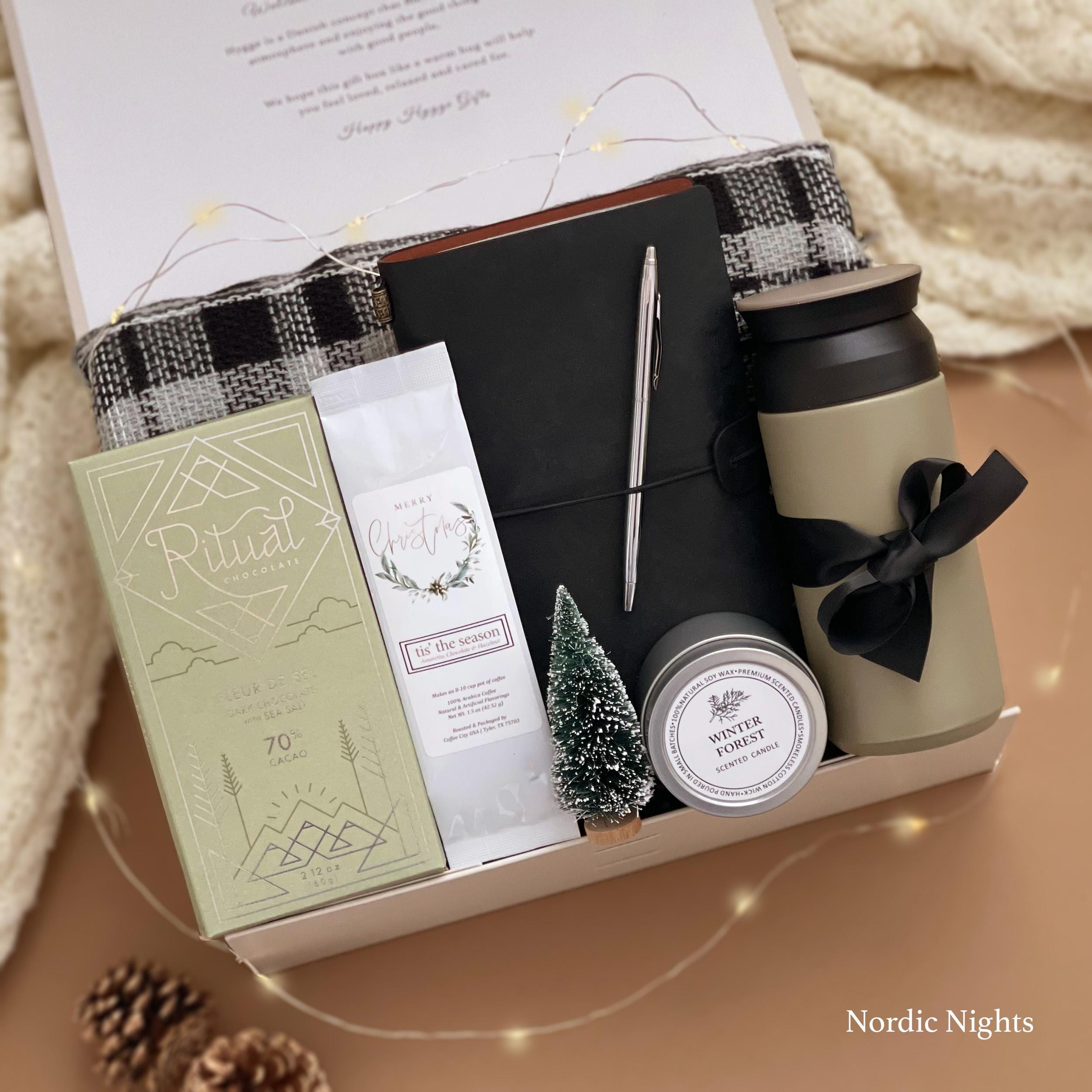 Employee Appreciation Gift, Corporate Holiday Gift Basket, Hygge Gift ...