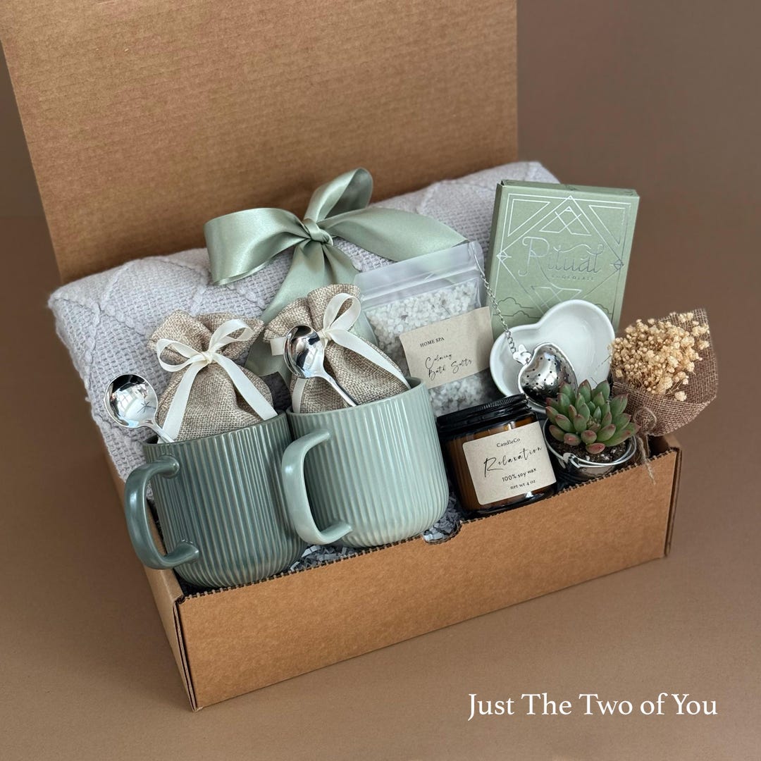 Valentine's Day Gift Box for Couples, Date Night in a Box, Cozy Care ...