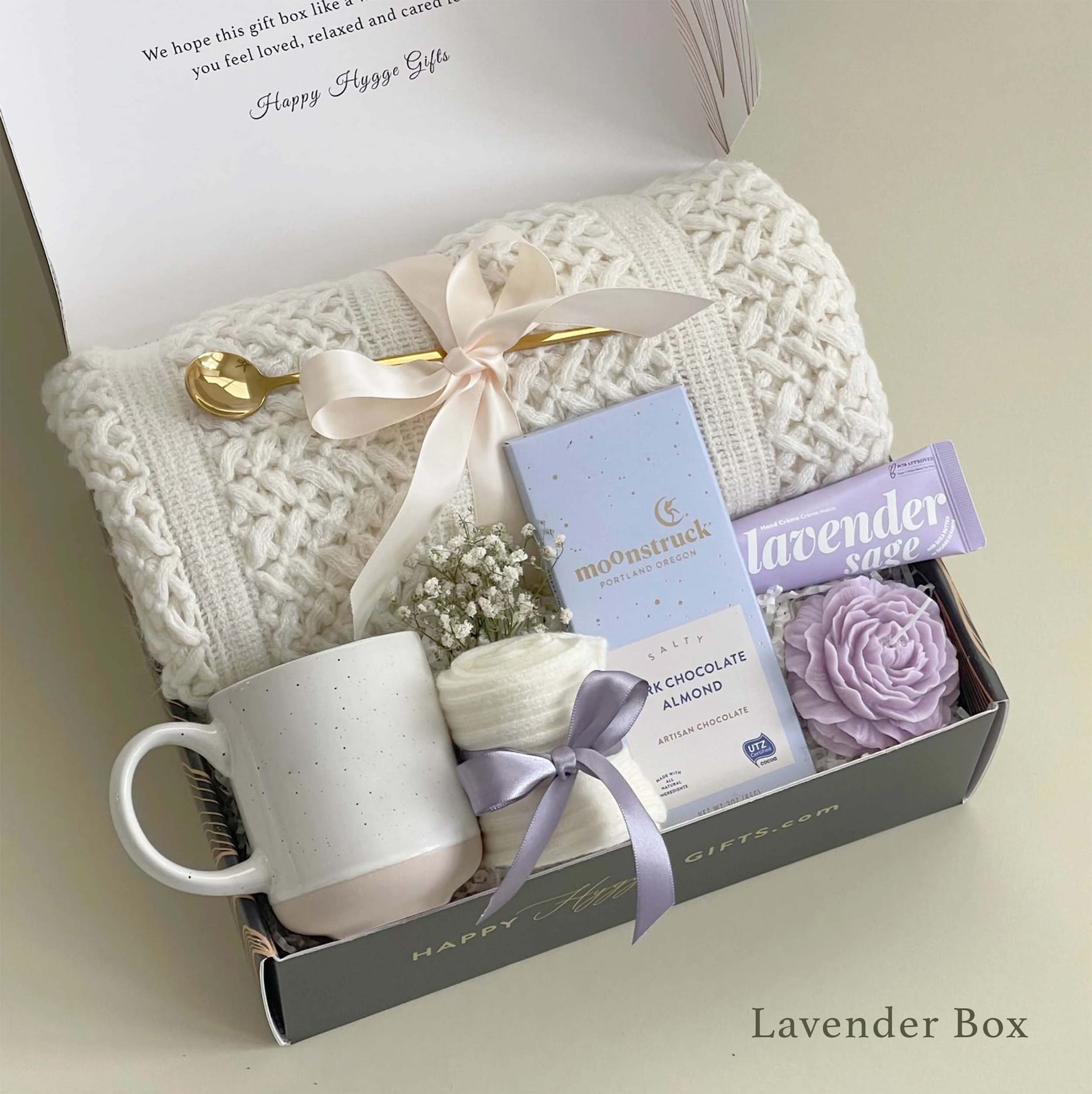 Congratulations Gift Box for Women | Congrats Gift Basket With Blanket ...