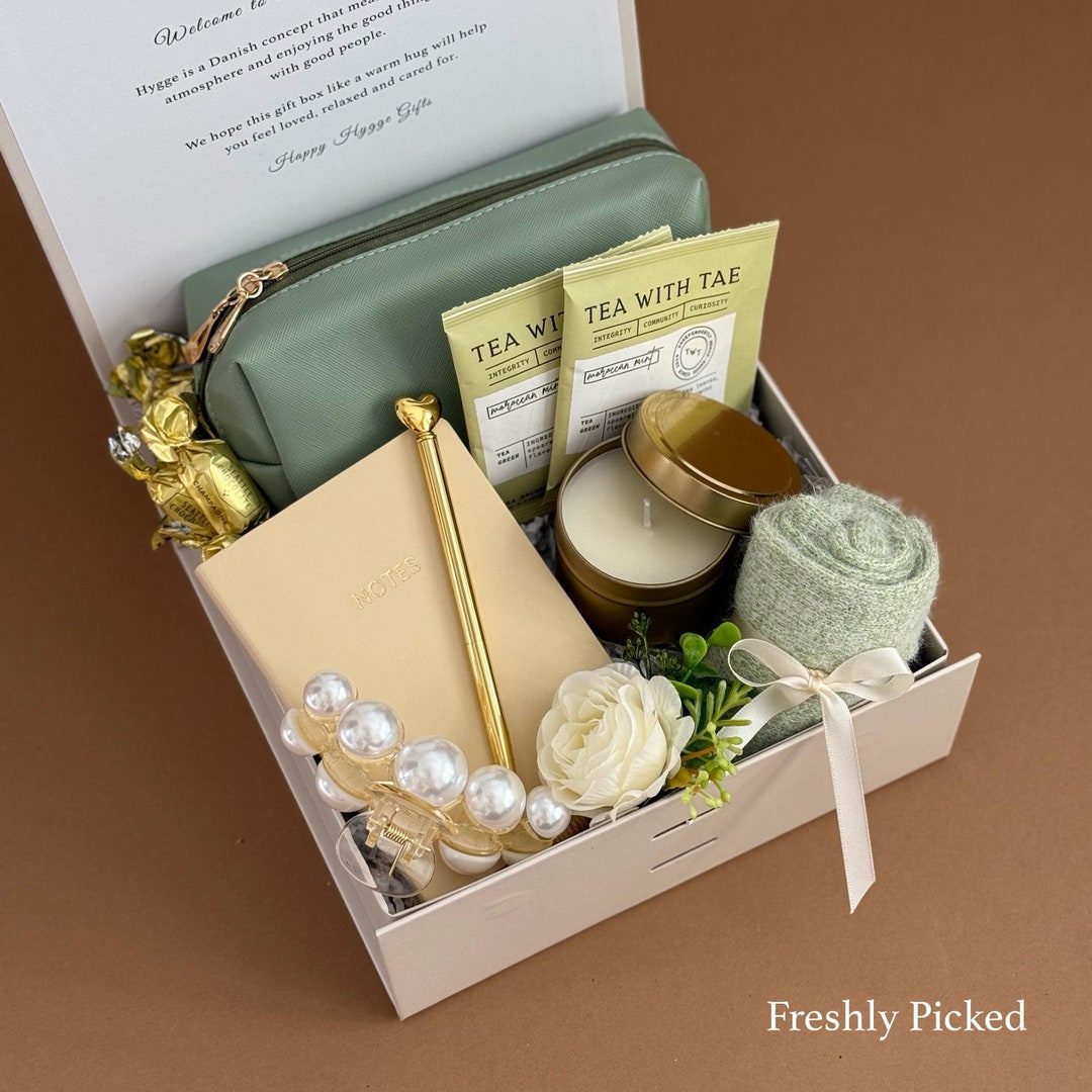Hug in A Box, Encouragement Gift, Mom Gift Set, Hygge Gift Box ...