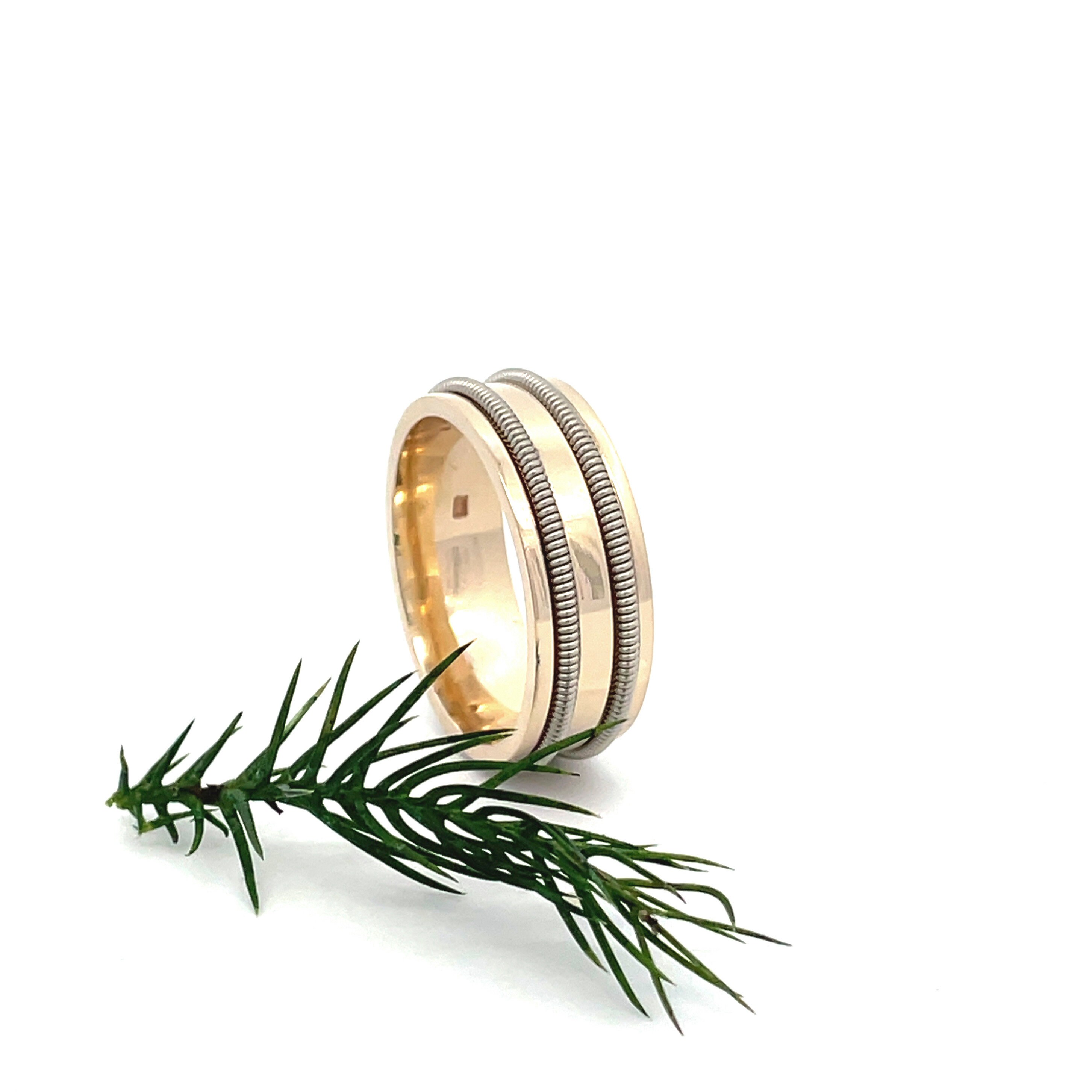 Guitar String Solid Gold Ring Electric - Etsy