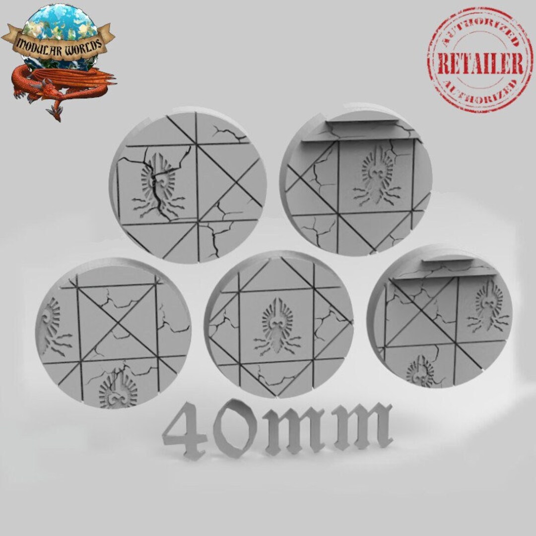 40mm Ancient Janitorial Reliquary Bases - Etsy