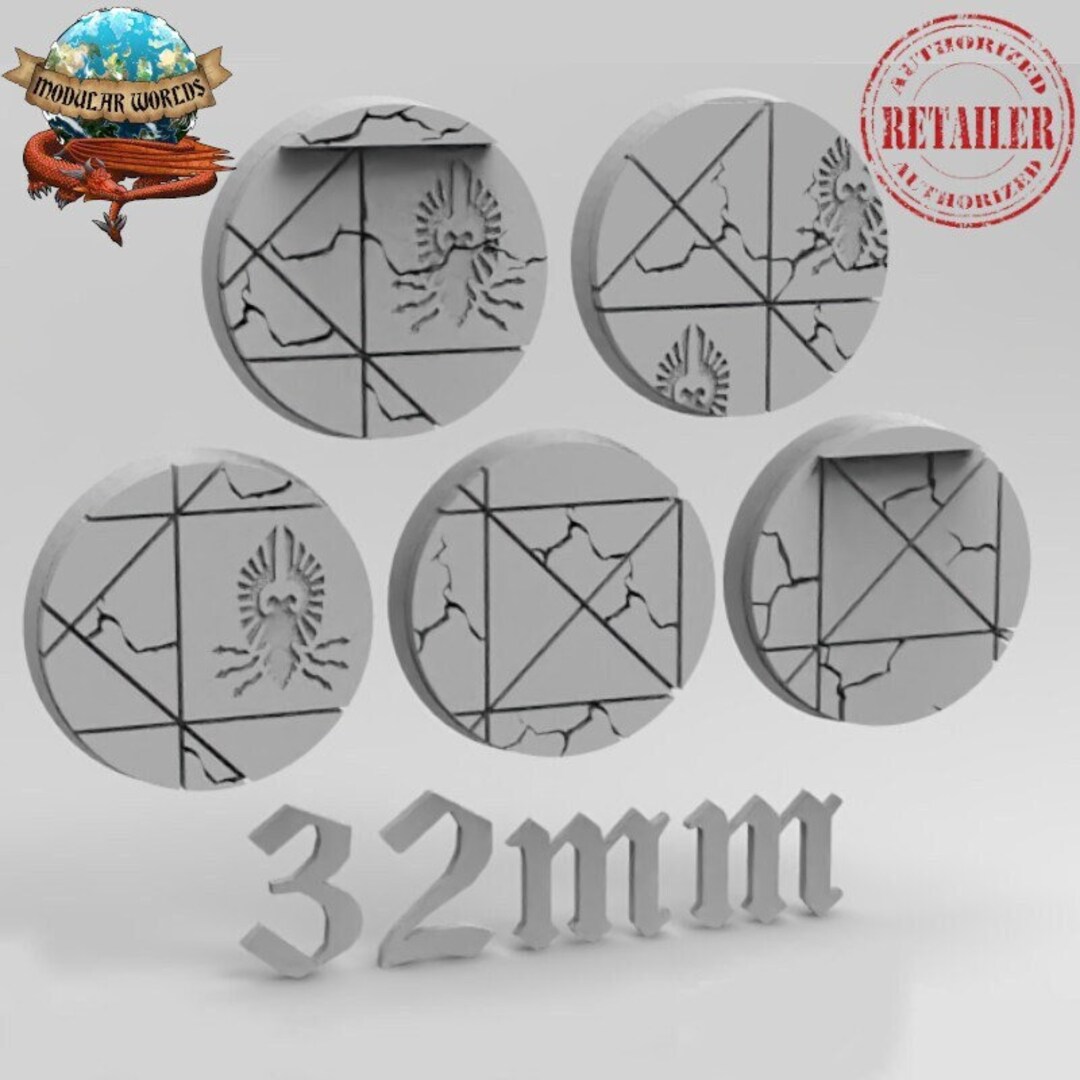 32mm Ancient Janitorial Reliquary Bases - Etsy